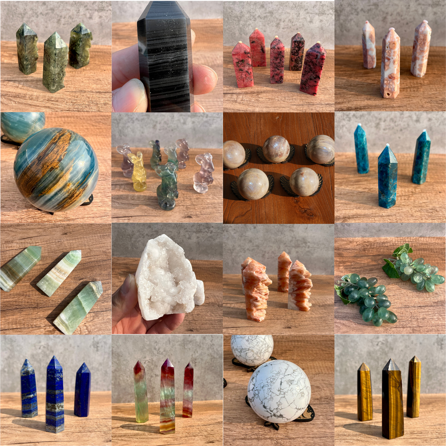 Mystery Crystal Capsules (no tumbles) – KiKi Crystal