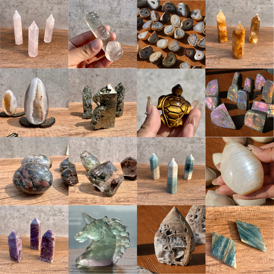 Mystery Crystal Capsules (no tumbles) – KiKi Crystal