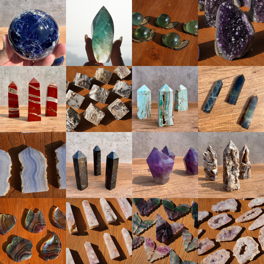 Mystery Crystal Capsules (no tumbles) – KiKi Crystal