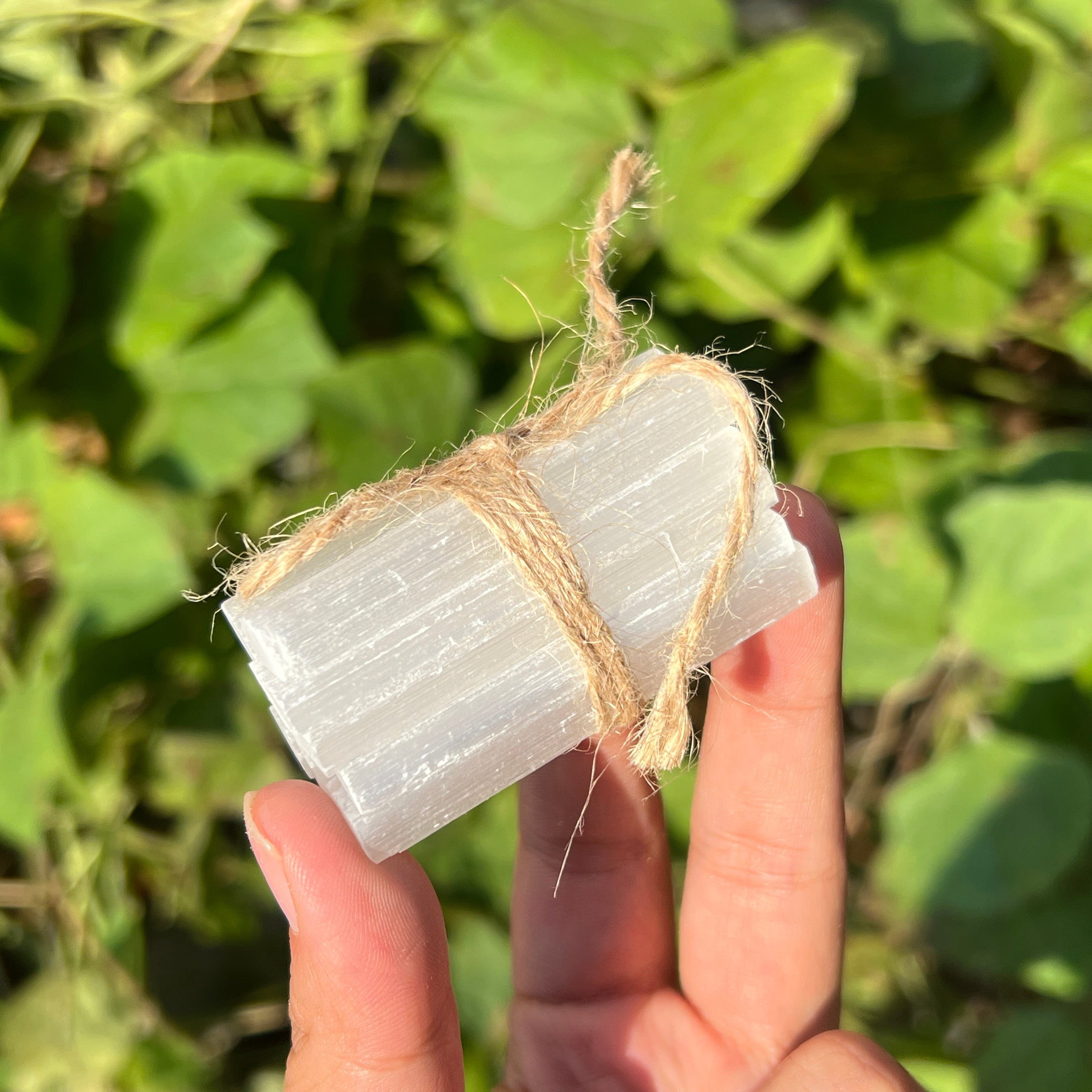 10PCS Natural Selenite Quartz Crystal Block – KiKi Crystal
