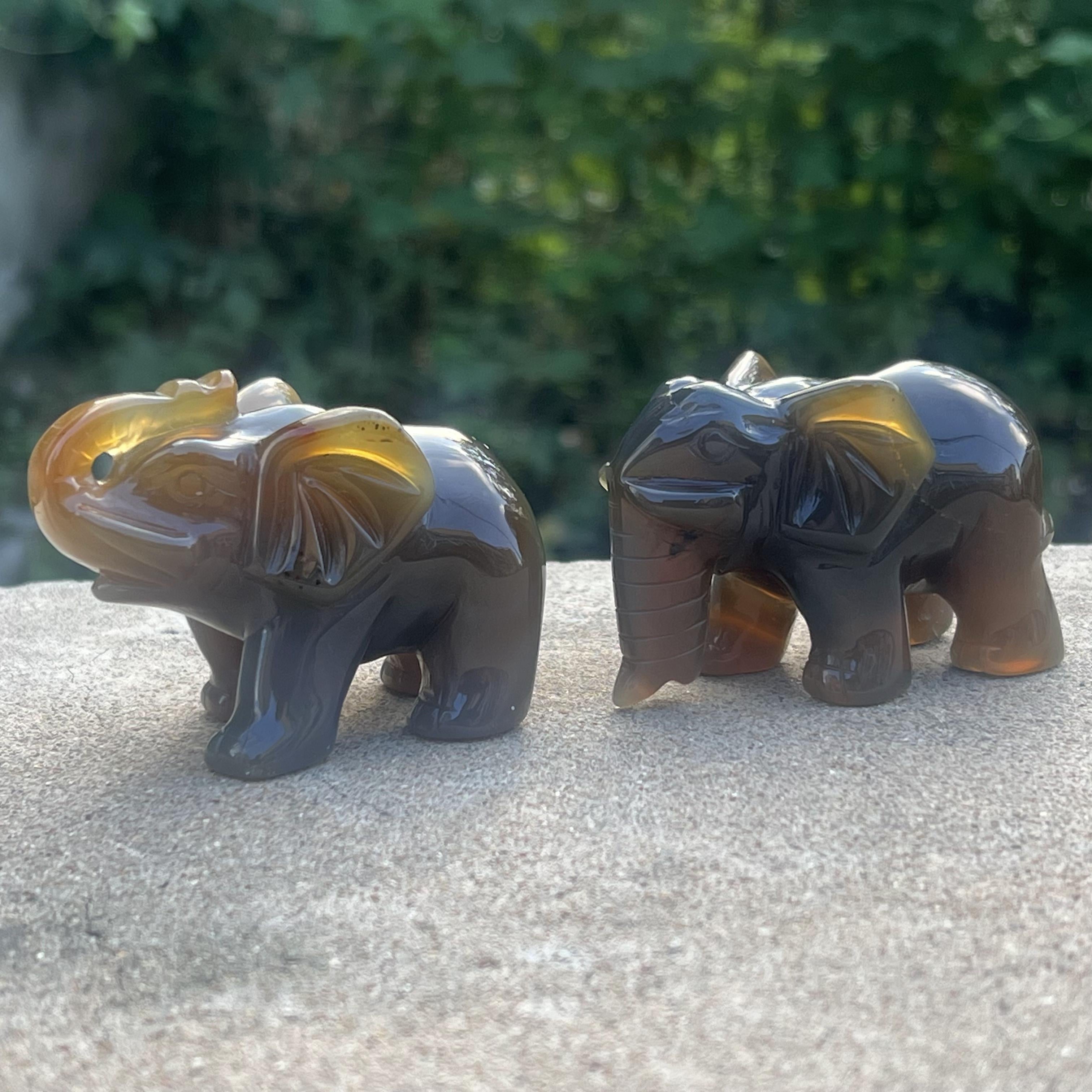 Agate Elephant – KiKi Crystal
