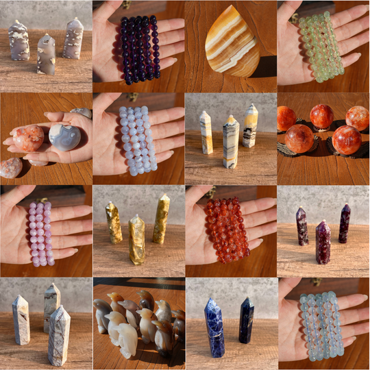 Mystery Crystal Capsules (no tumbles) – KiKi Crystal