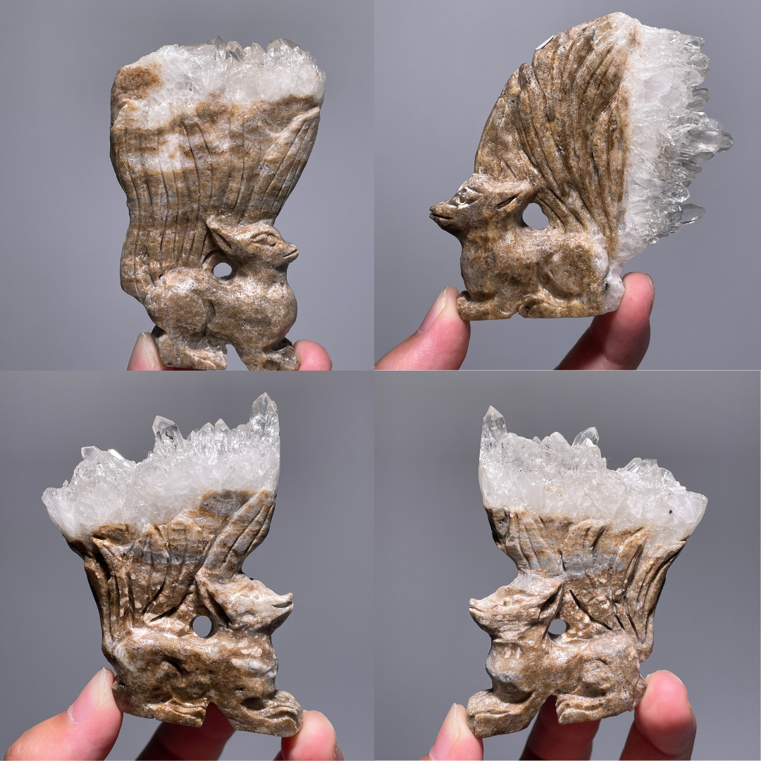 Unique Clusters Squirrel – KiKi Crystal