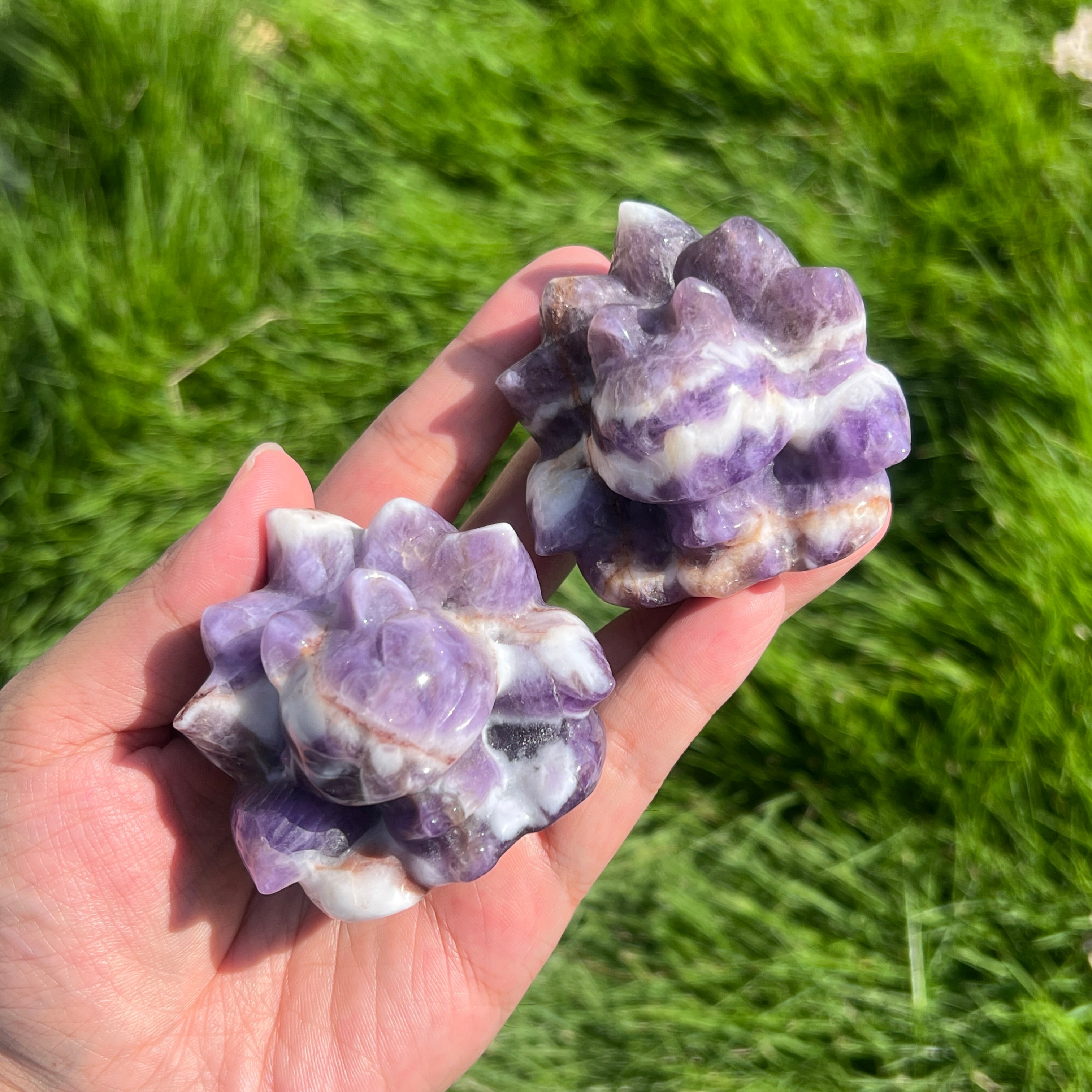 Dream Amethyst Nine Tailed Fox – KiKi Crystal