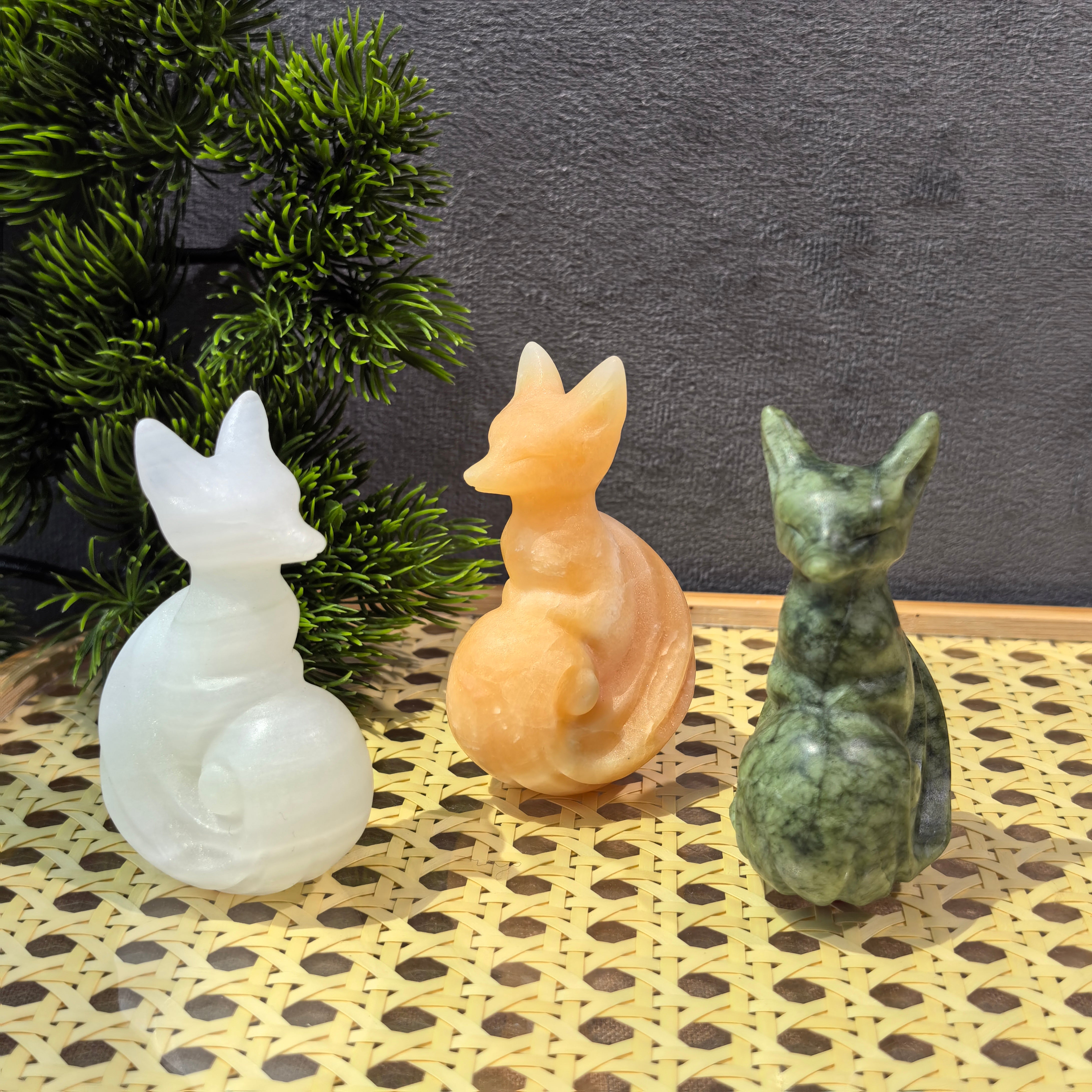 Curly Tailed Fox-Pre Sale – KiKi Crystal